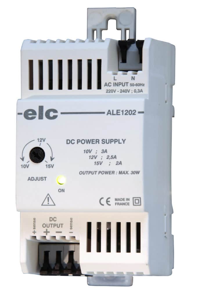 Alimentations 12V rail DIN - ELC