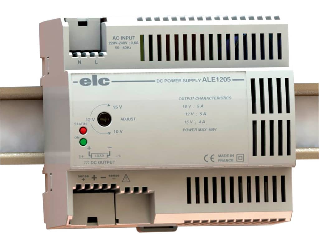 Alimentations 12V rail DIN - ELC