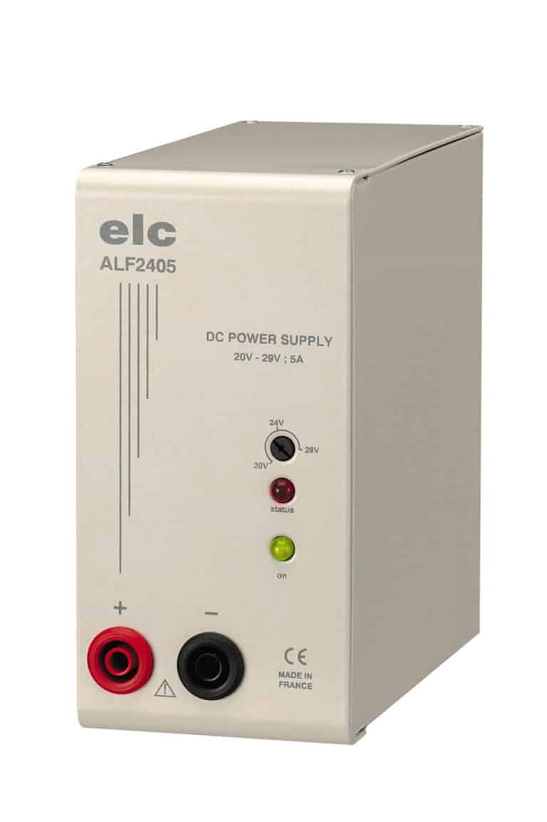 Alimentation stabilisée de laboratoire 24V, 120W - ELC