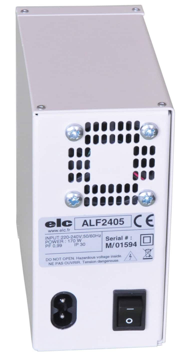 Alimentation stabilisée de laboratoire 24V, 120W - ELC